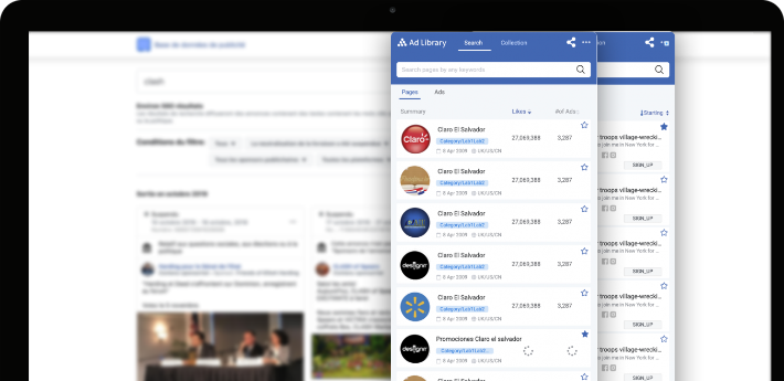 AdLibrary Helper - A free Adspy Tool For Facebook Ad Library