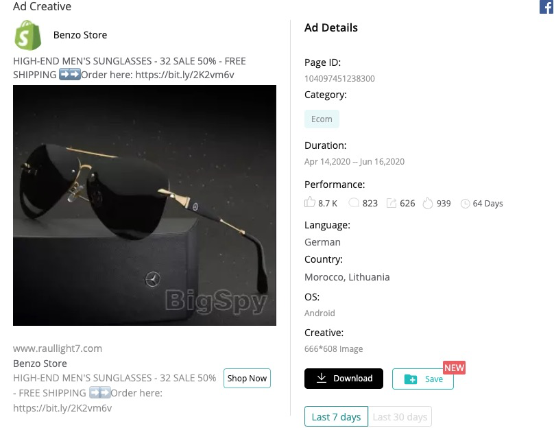 8 Tips of Sunglasses Ads to Increase Sales – BigSpy