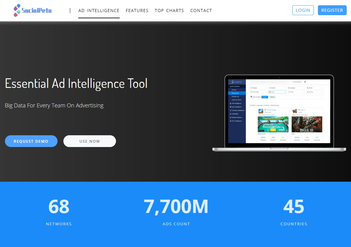 Ad Tracker Online And Ad Tracking Method – BigSpy